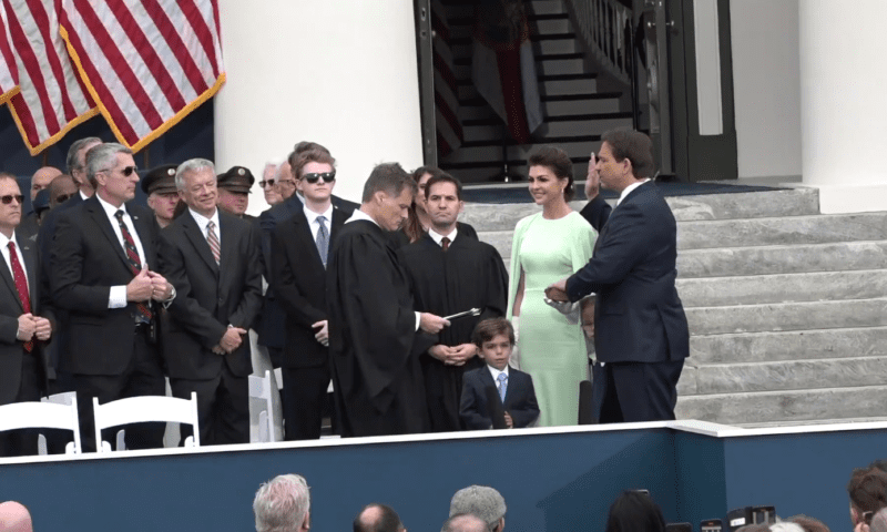 DeSantis delivers inaugural address - SANIBEL-CAPTIVA - Island Reporter ...